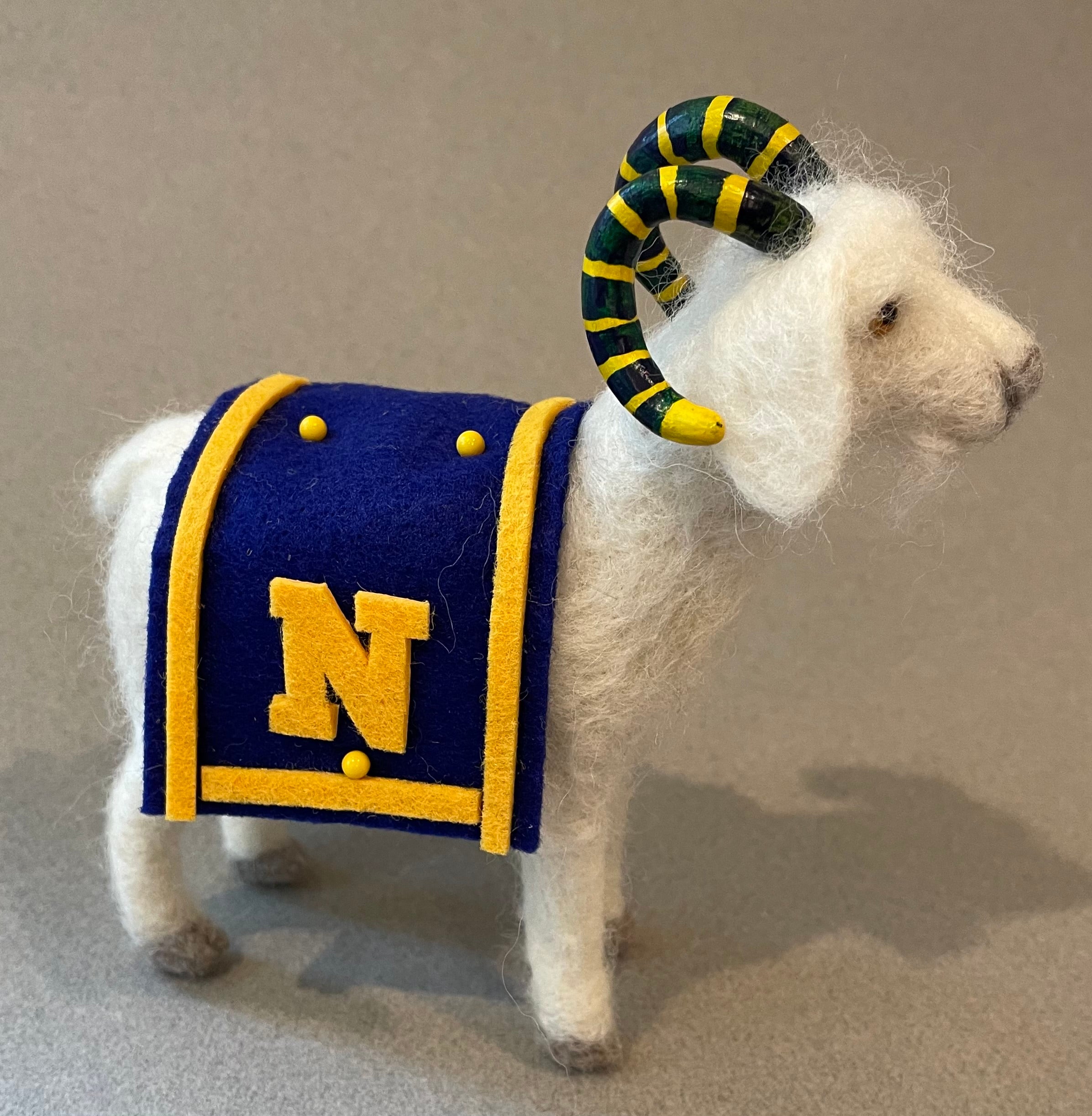 Navy Goat Mascot | loranimals.com
